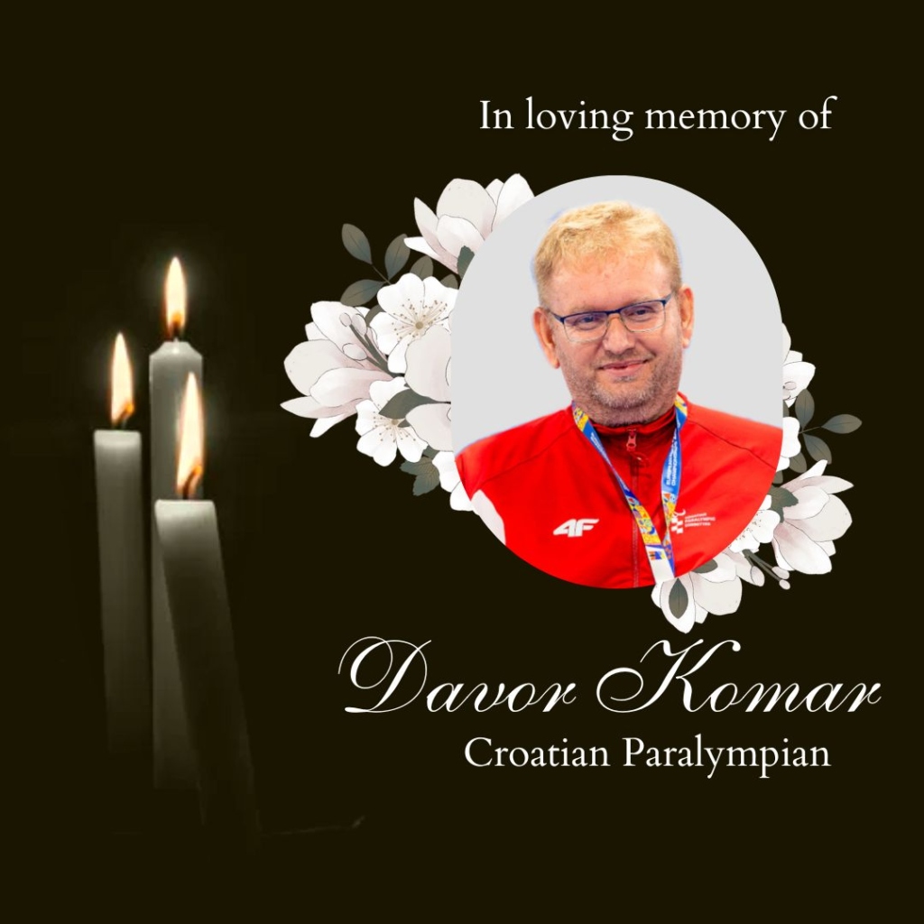 In Memory of Paralympian Davor Komar – World Boccia